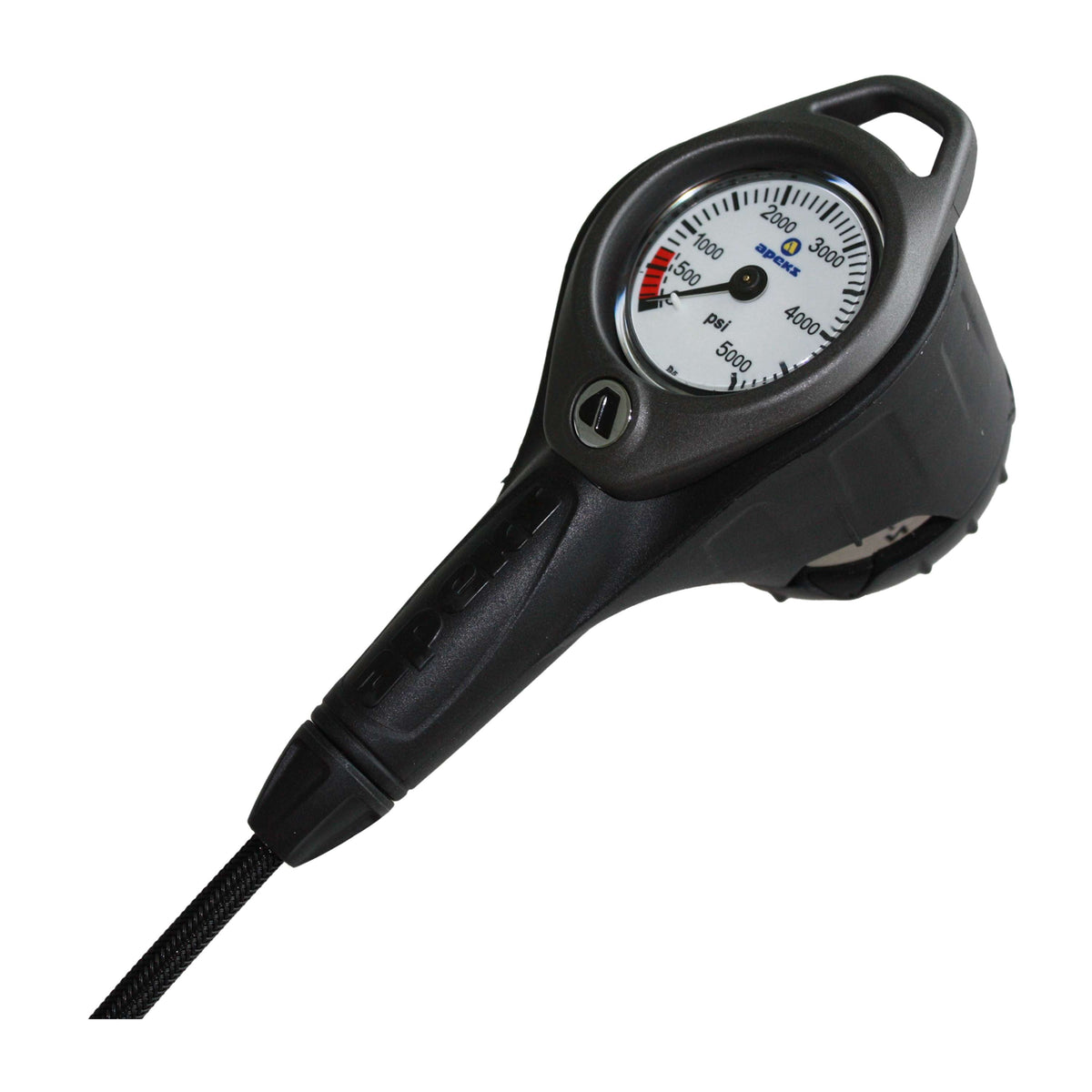 Apeks Pressure Gauge with Compass Console 5K PSI/NH Black/Dark Grey – DiveCatalog.com