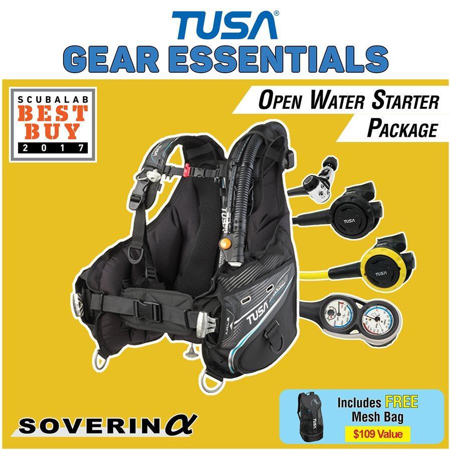Tusa Soverin OW Starter Pkg – DiveCatalog.com