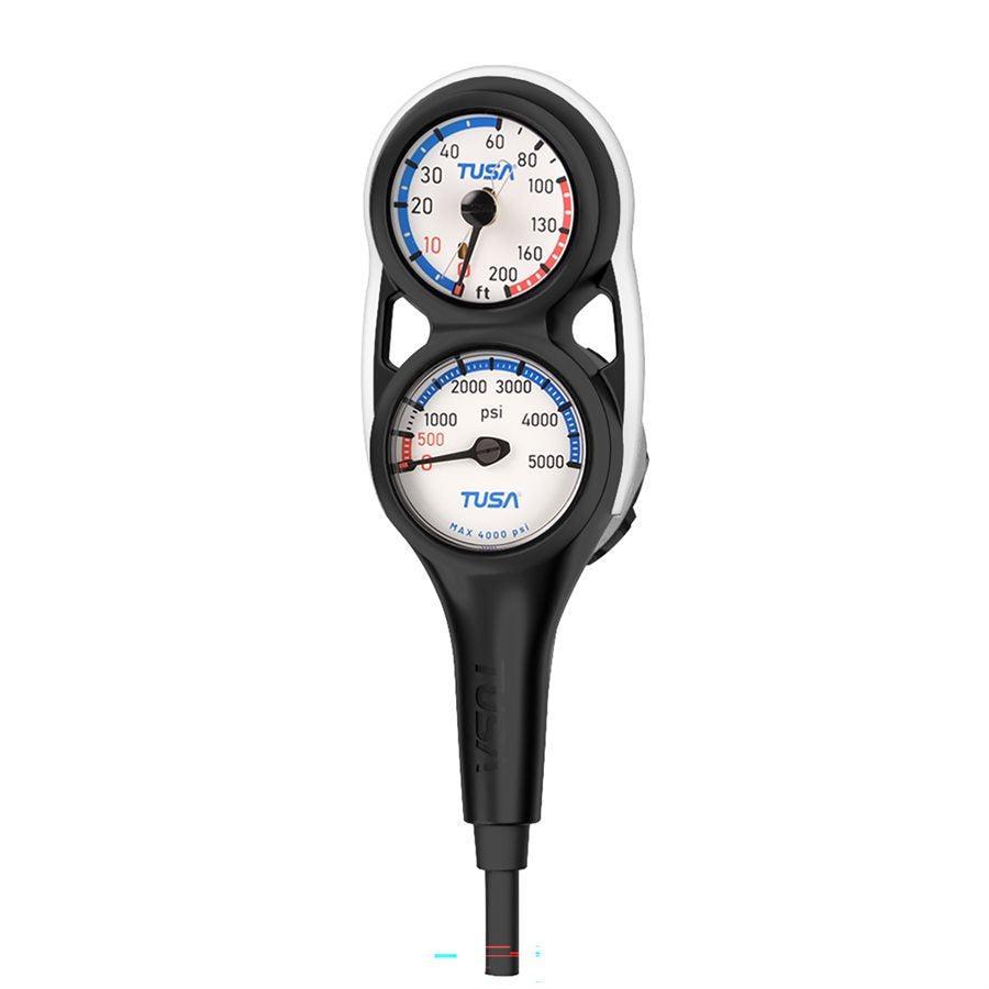 Tusa Pressure (500 Psi), Depth (Feet), & Compass (North Hem) Gauge – DiveCatalog.com