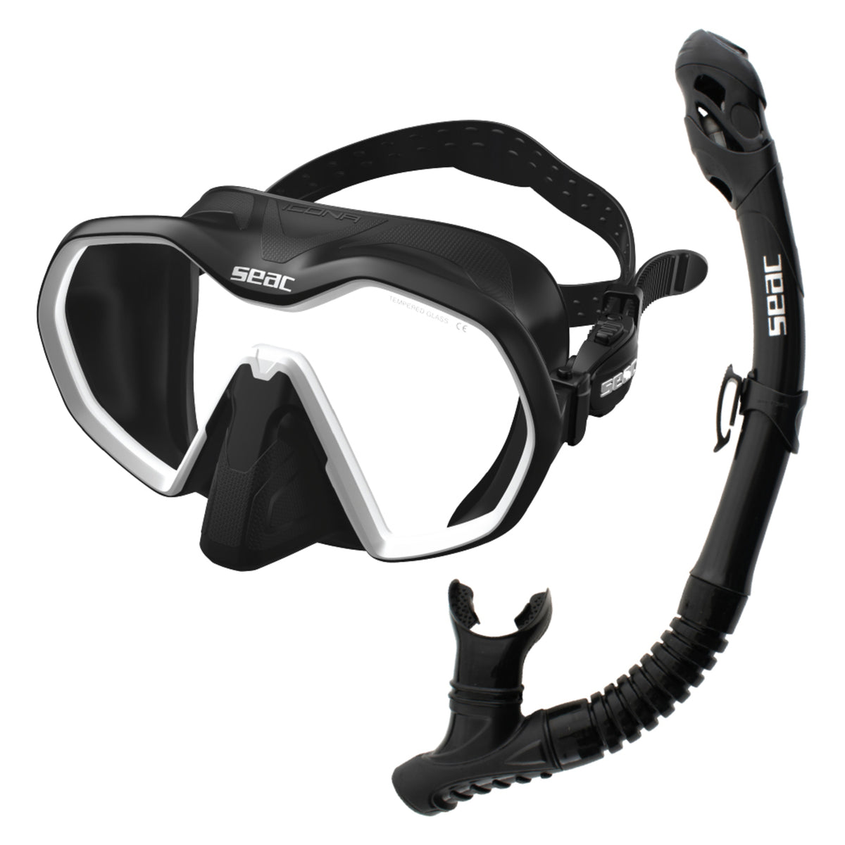 SEAC SET BIS ICONA MASK + REVERSE DRY SNORKEL – DiveCatalog.com