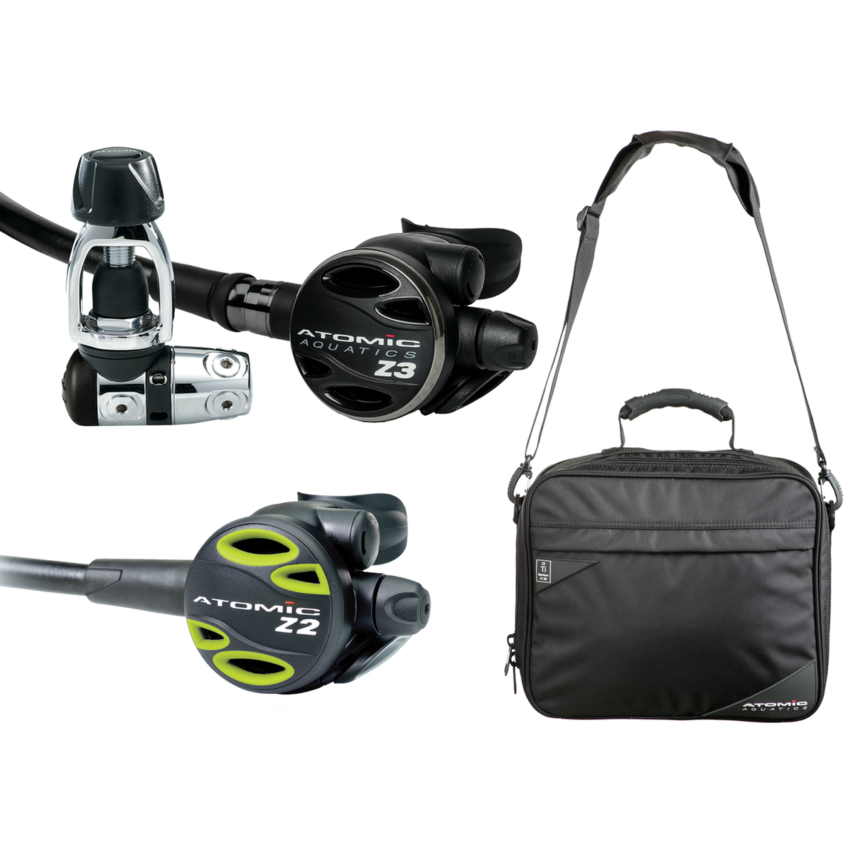 Atomic Z3 Regulator + Atomic Octo + Regulator Bag Package – DiveCatalog.com