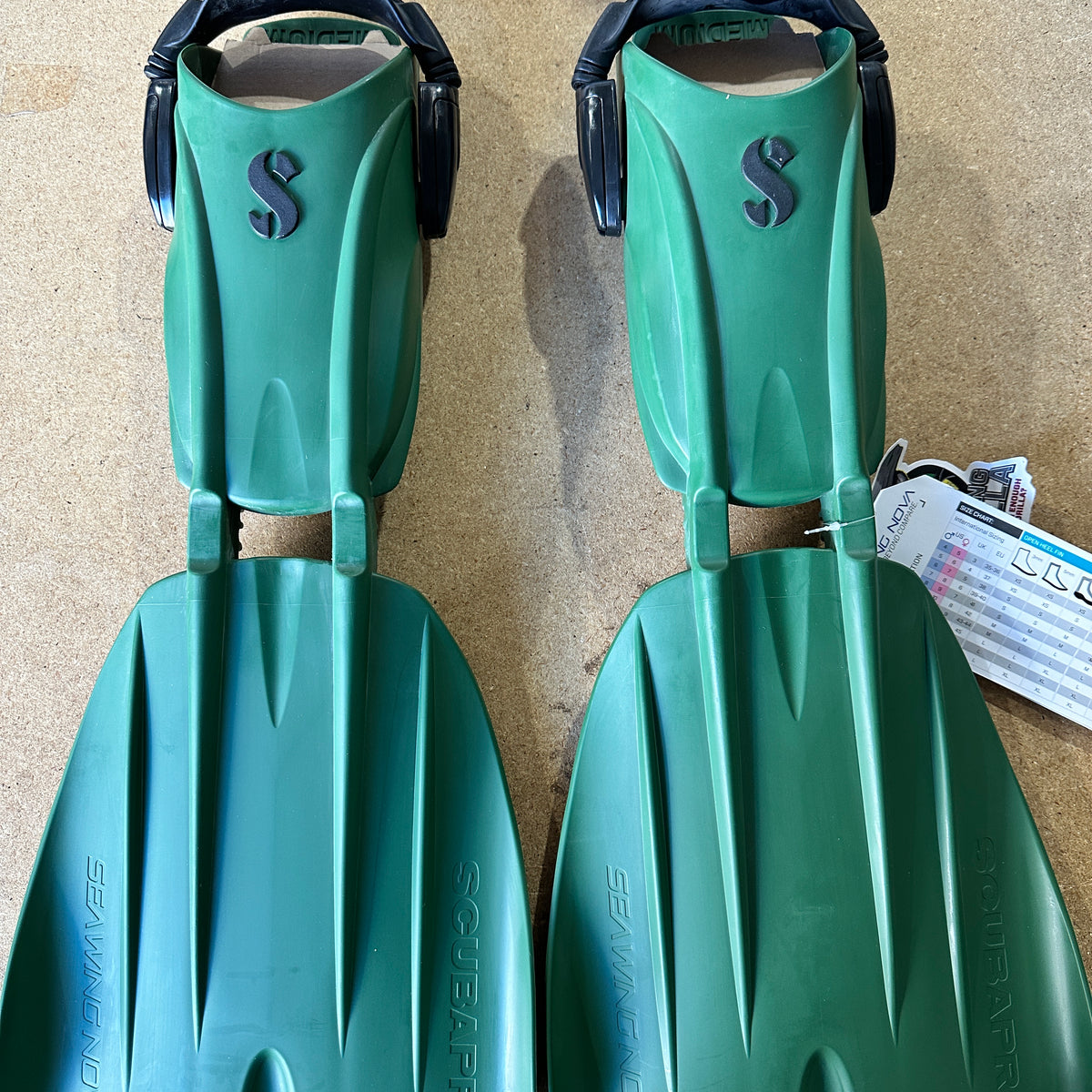 Scubapro Seawing Nova Gorilla Open Heel Scuba Diving Fin – DiveCatalog.com