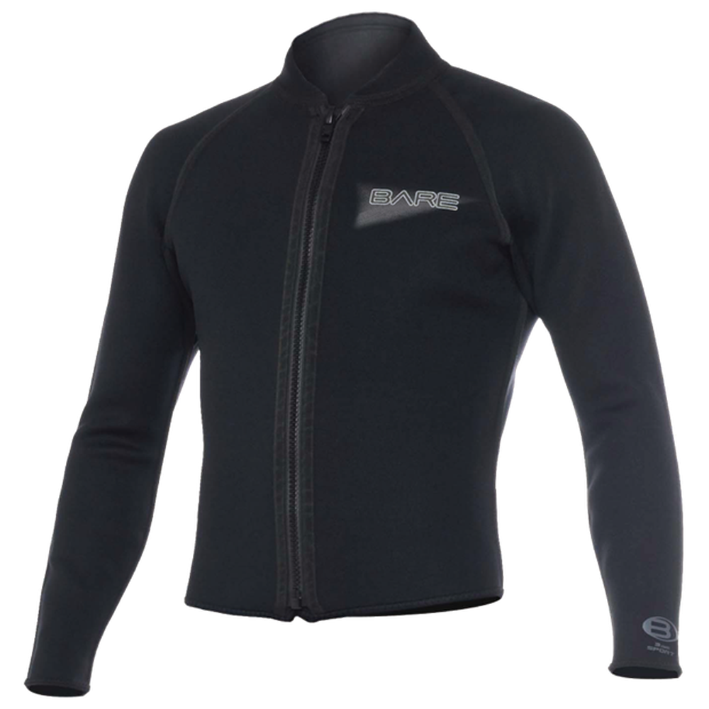 Bare 3mm Sport Mens Jacket Shorty Scuba Diving Wetsuit – DiveCatalog.com