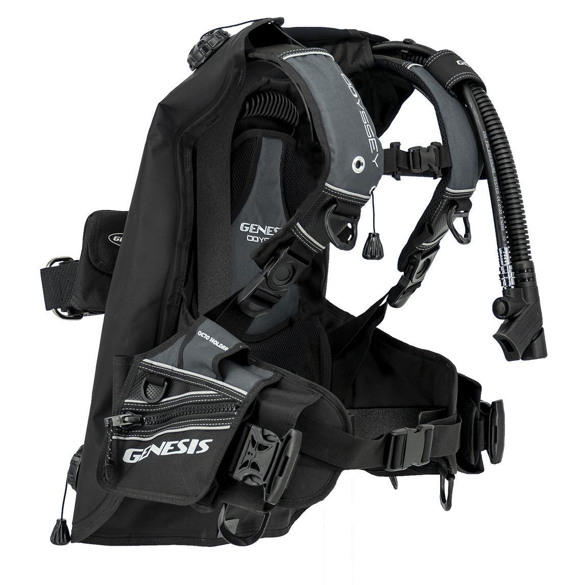 Genesis Odyssey Weight Integrated Back Inflation aircell BCD - Scuba ...