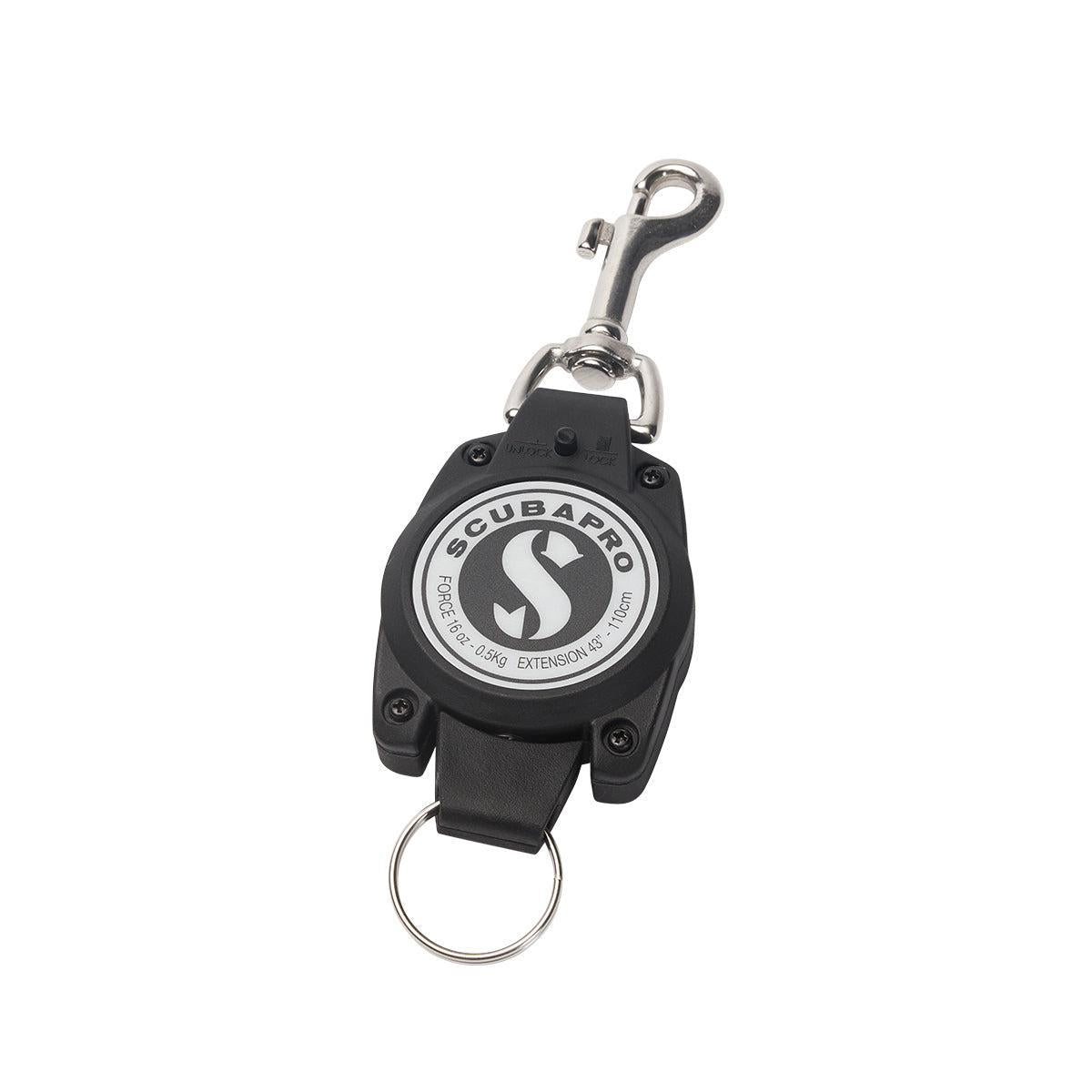 Open Box Scubapro PREMIUM RETRACTOR with STOP – DiveCatalog.com